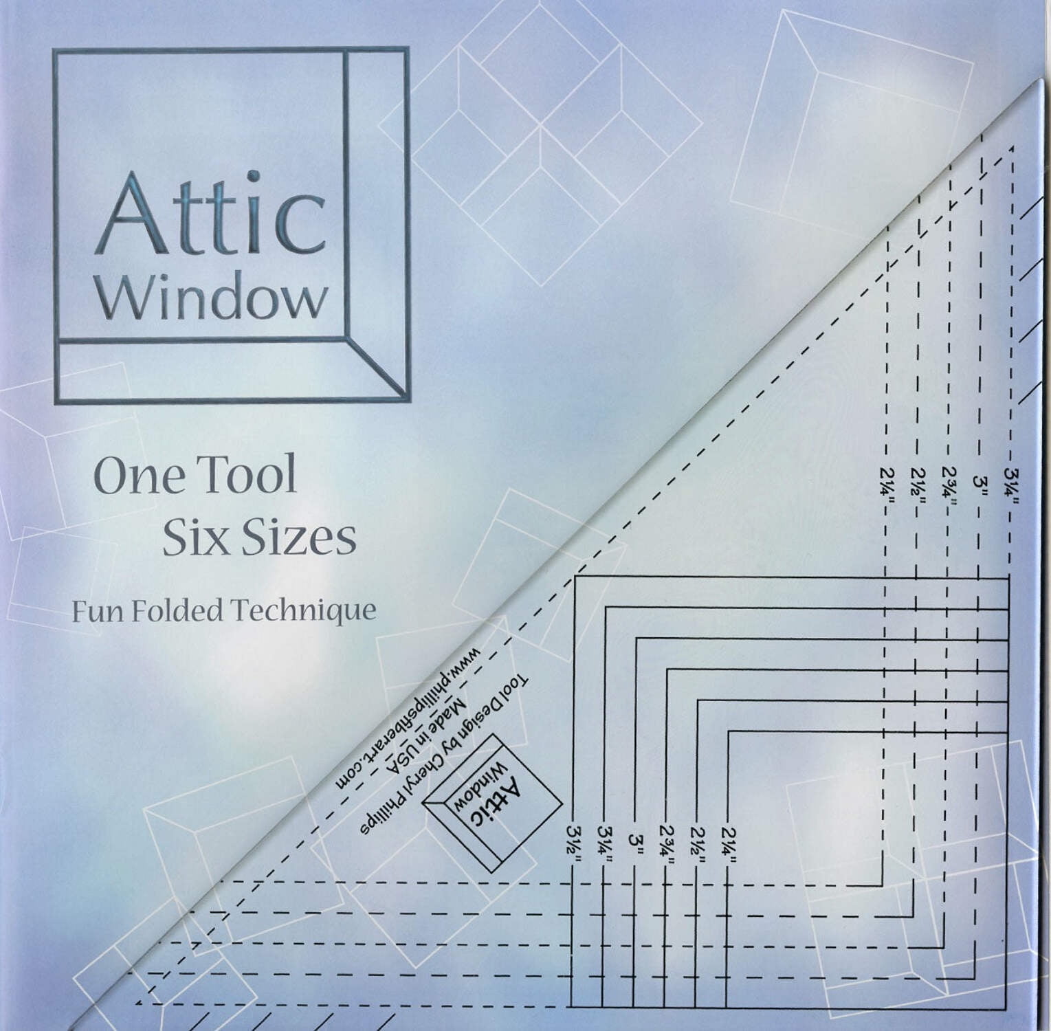 Attic Window Tool by Cheryl Phillips of Phillips Fiber Art - Walmart.com