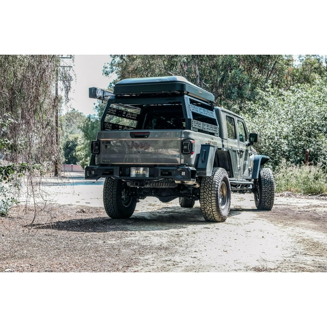 Attica 2019-2024 Fits Jeep Gladiator JT Frontier Series Black Powder ...