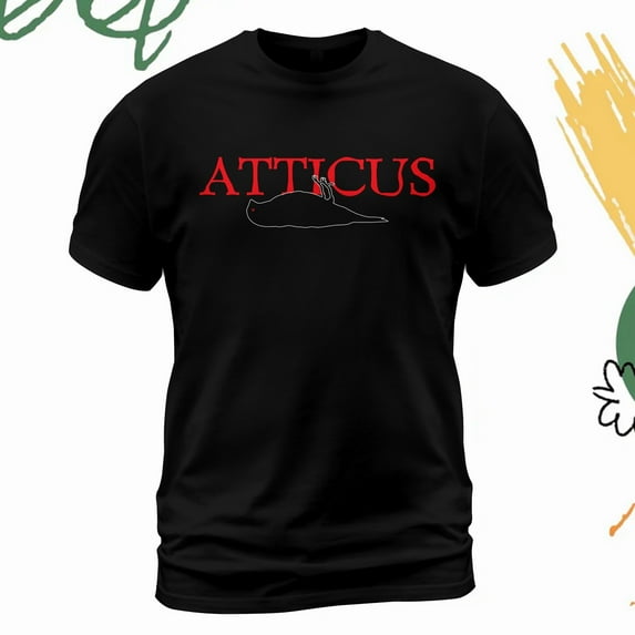 Atticus Logo T-Shirt Size S-5XL Made in USA - Walmart.com