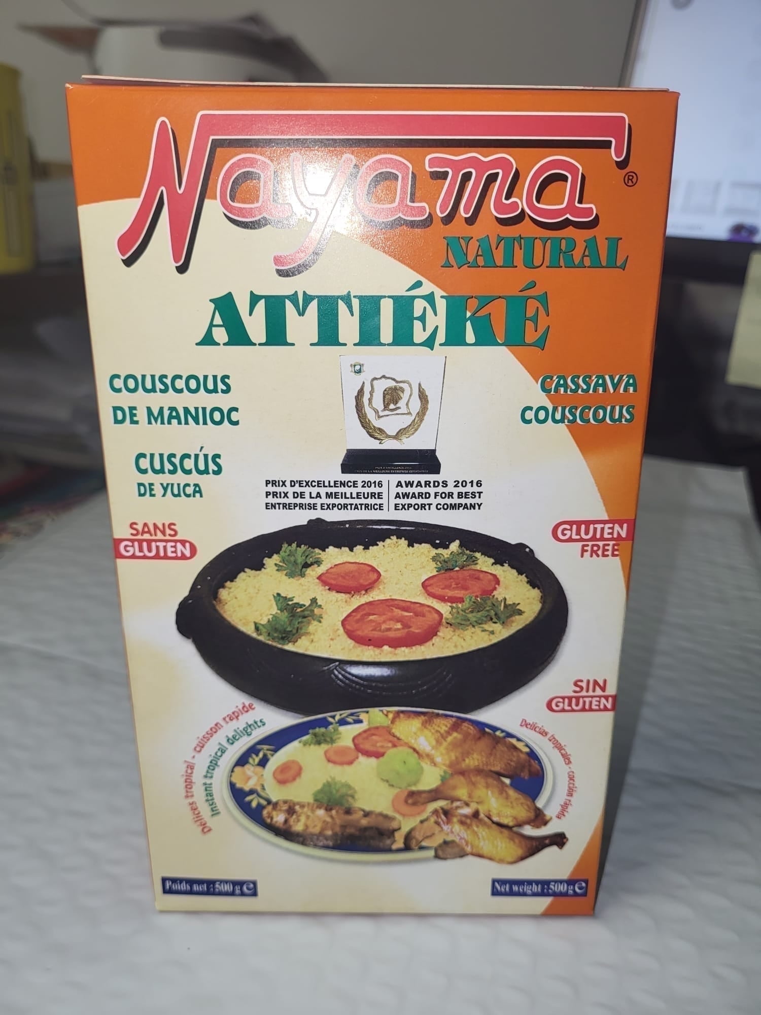Attieke Cassava Couscous -500g - Walmart.com