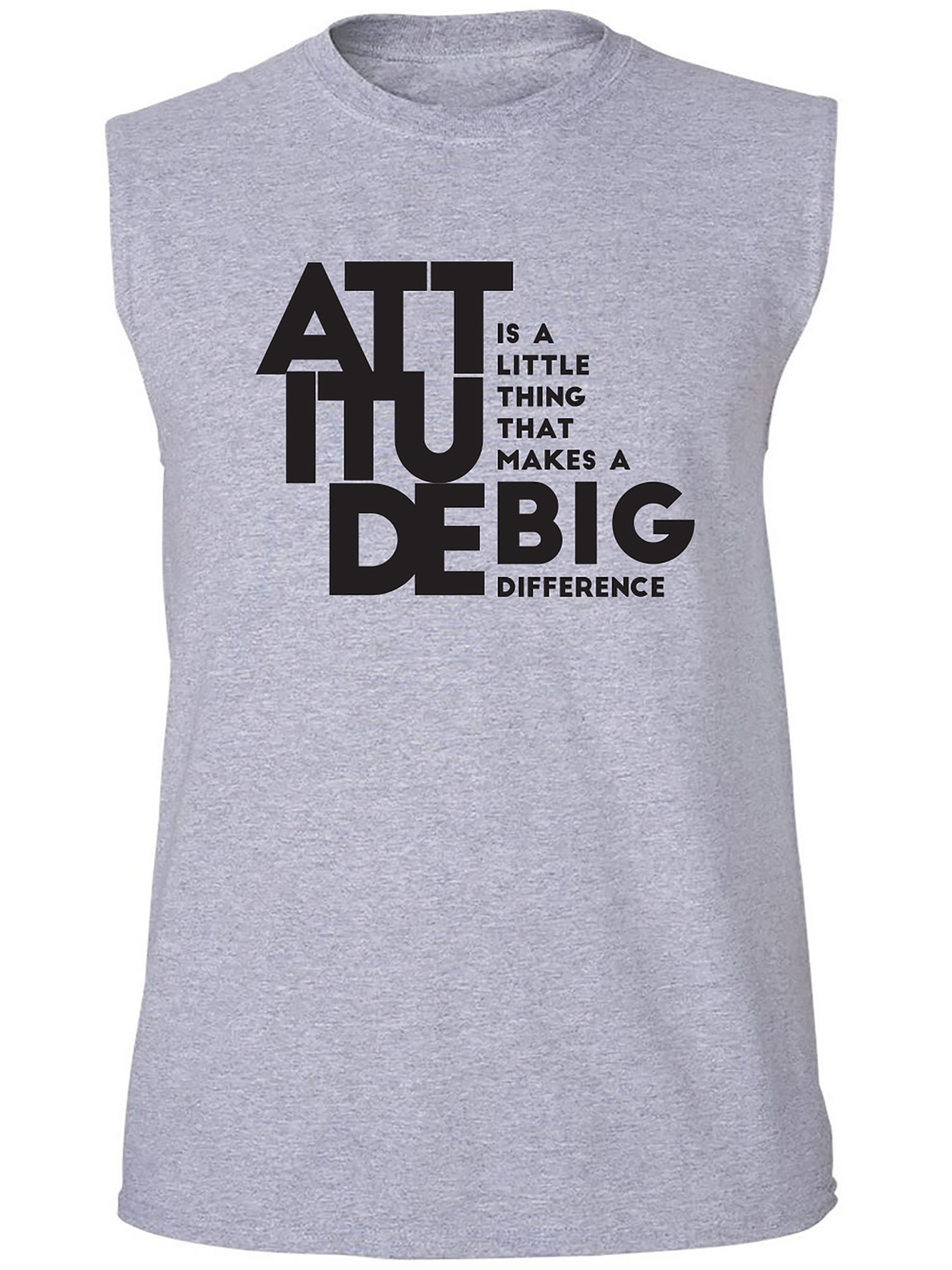 Attitude Adult Sleeveless Tee - Walmart.com
