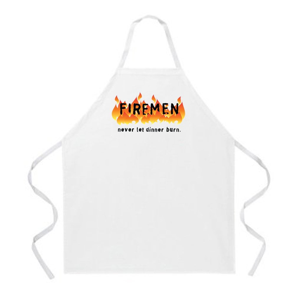 Attitude Aprons Fully Adjustable Firemen Apron, Natural - Walmart.com