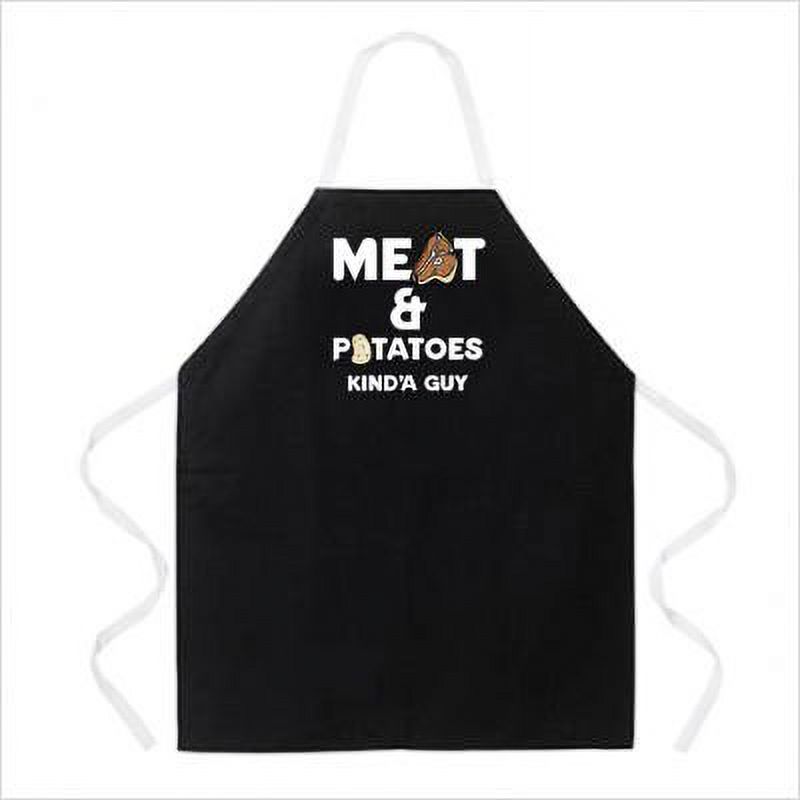 Attitude Aprons by L.A. Imprints 2074 Meat and Potatoes Apron - Walmart.com