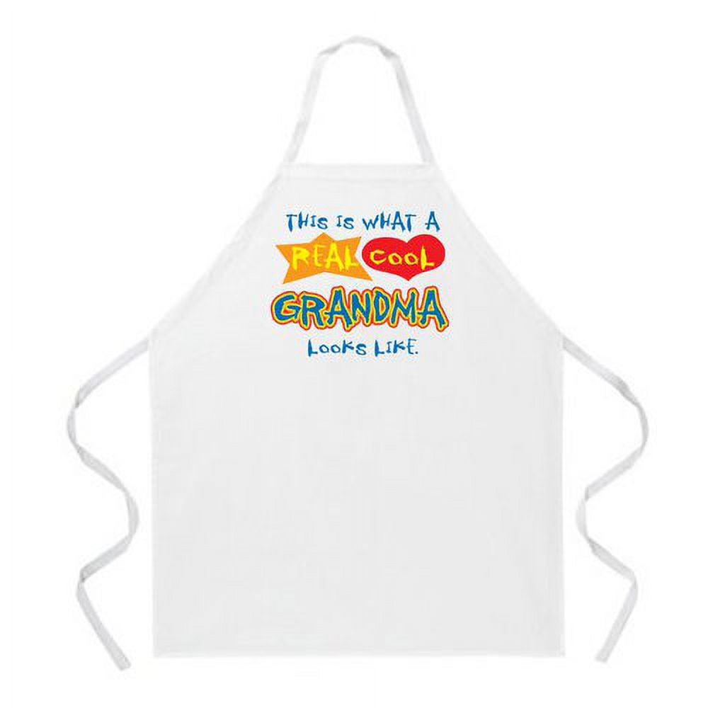 Attitude Aprons by L.A. Imprints Real Cool Grandma Apron - Walmart.com