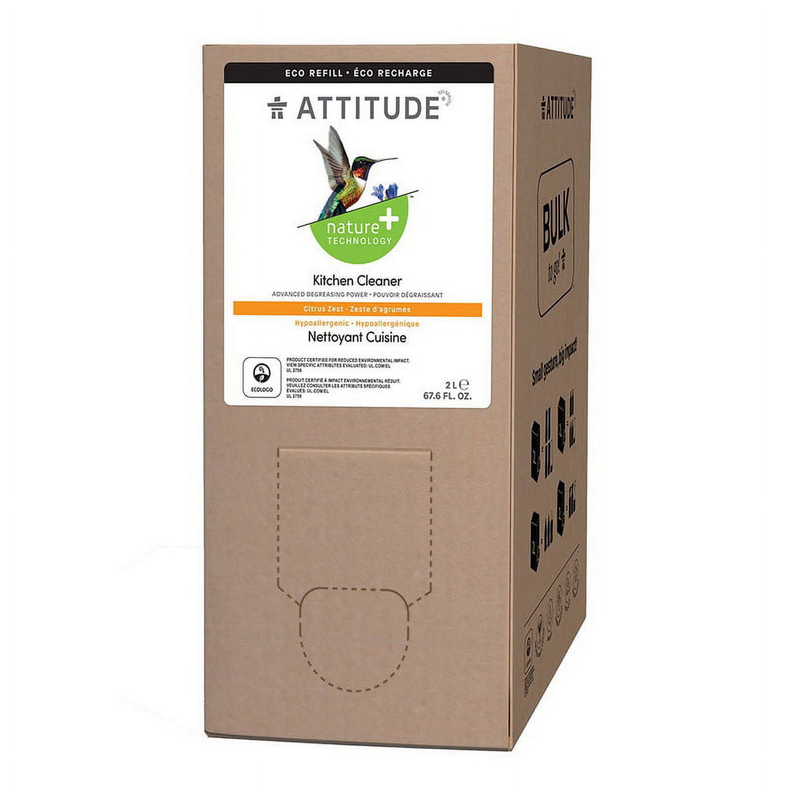 Attitude Bulk To Go Kitchen Cleaner Citrus Zest 67.63 oz - Walmart ...