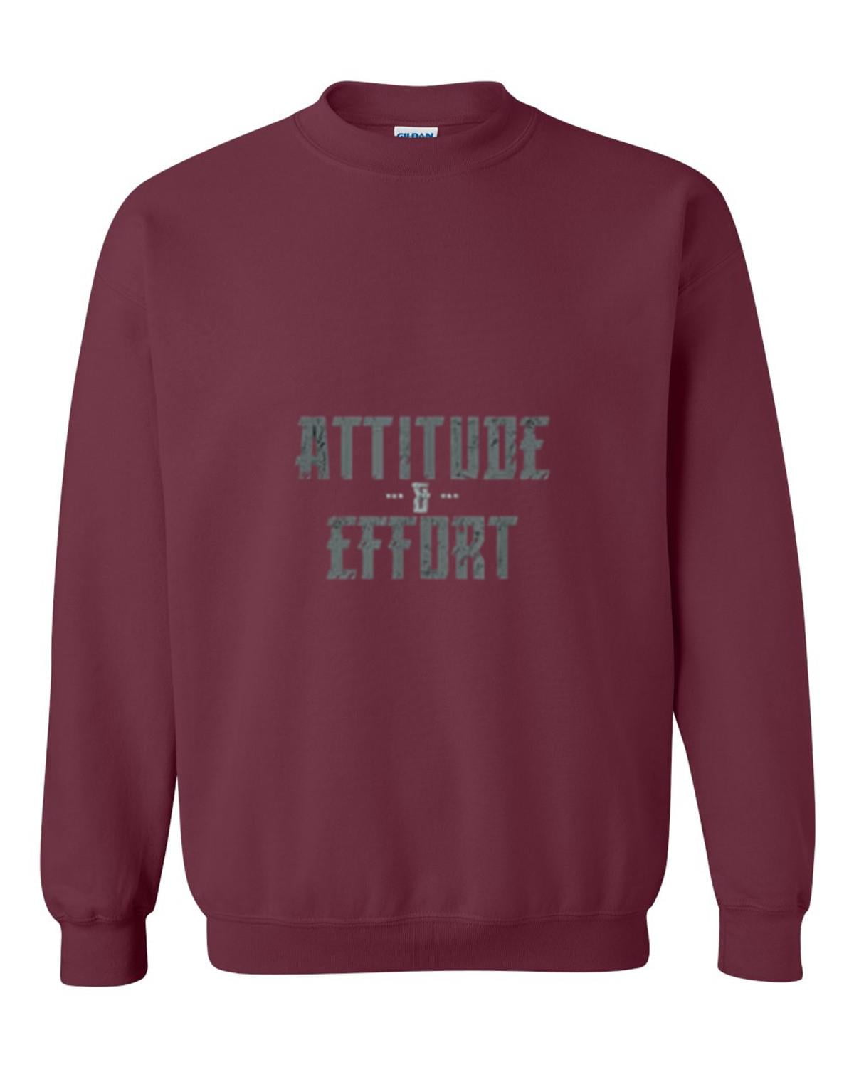 Attitude Effort Bold Motivation Graphic Statement Quote For Hustlers ...
