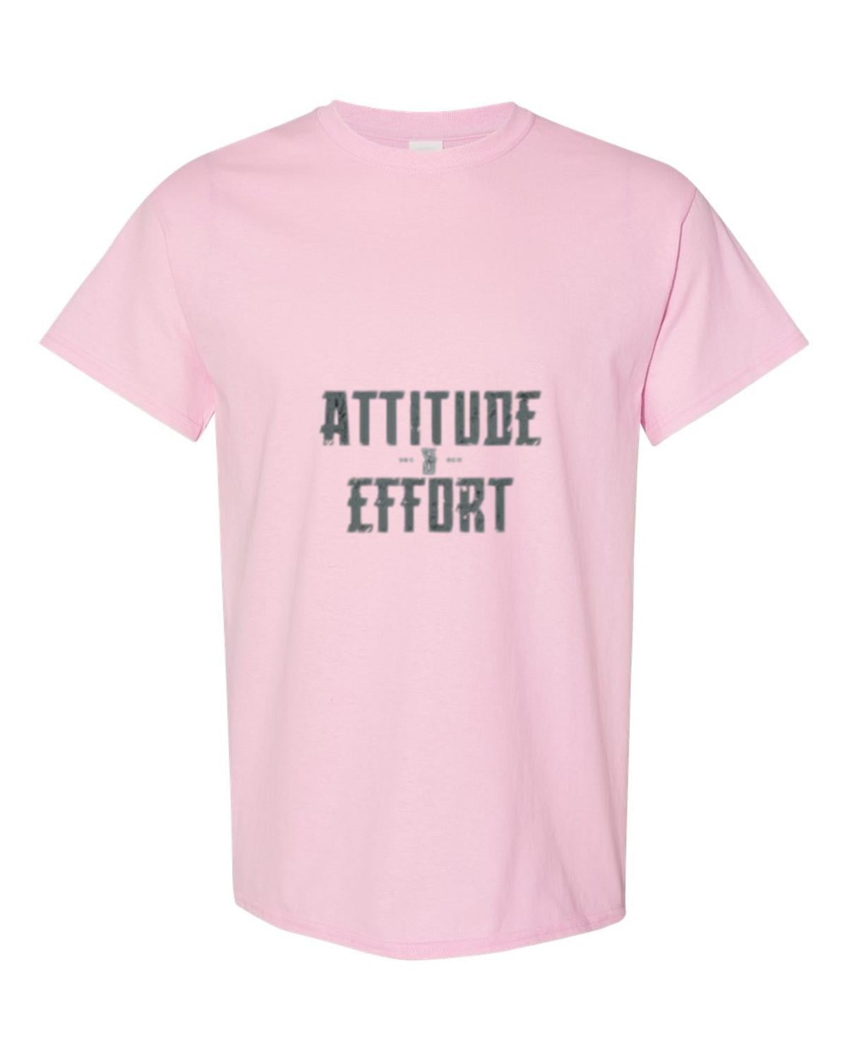 Attitude Effort Bold Motivation Graphic Statement Quote For Hustlers T ...