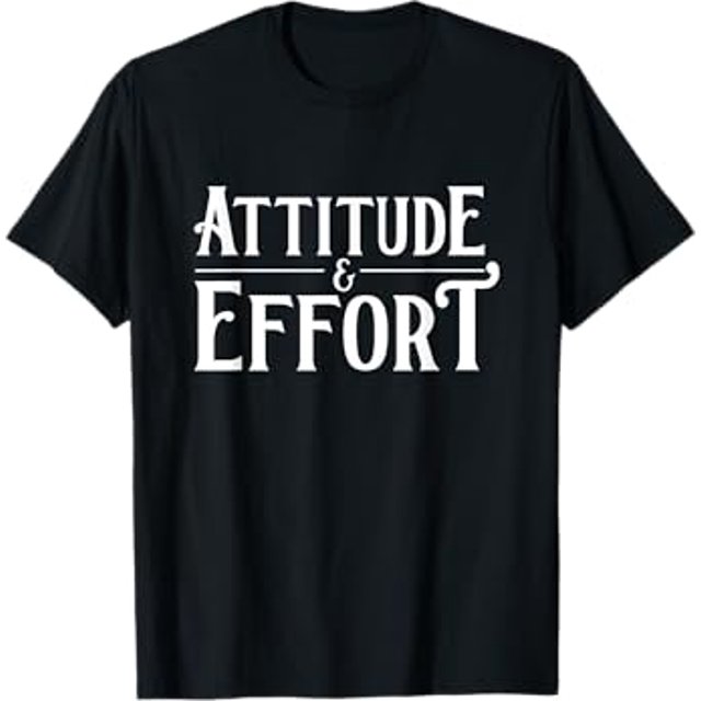 Attitude & Effort Teamwork Employee Team Member T-Shirt - Walmart.com