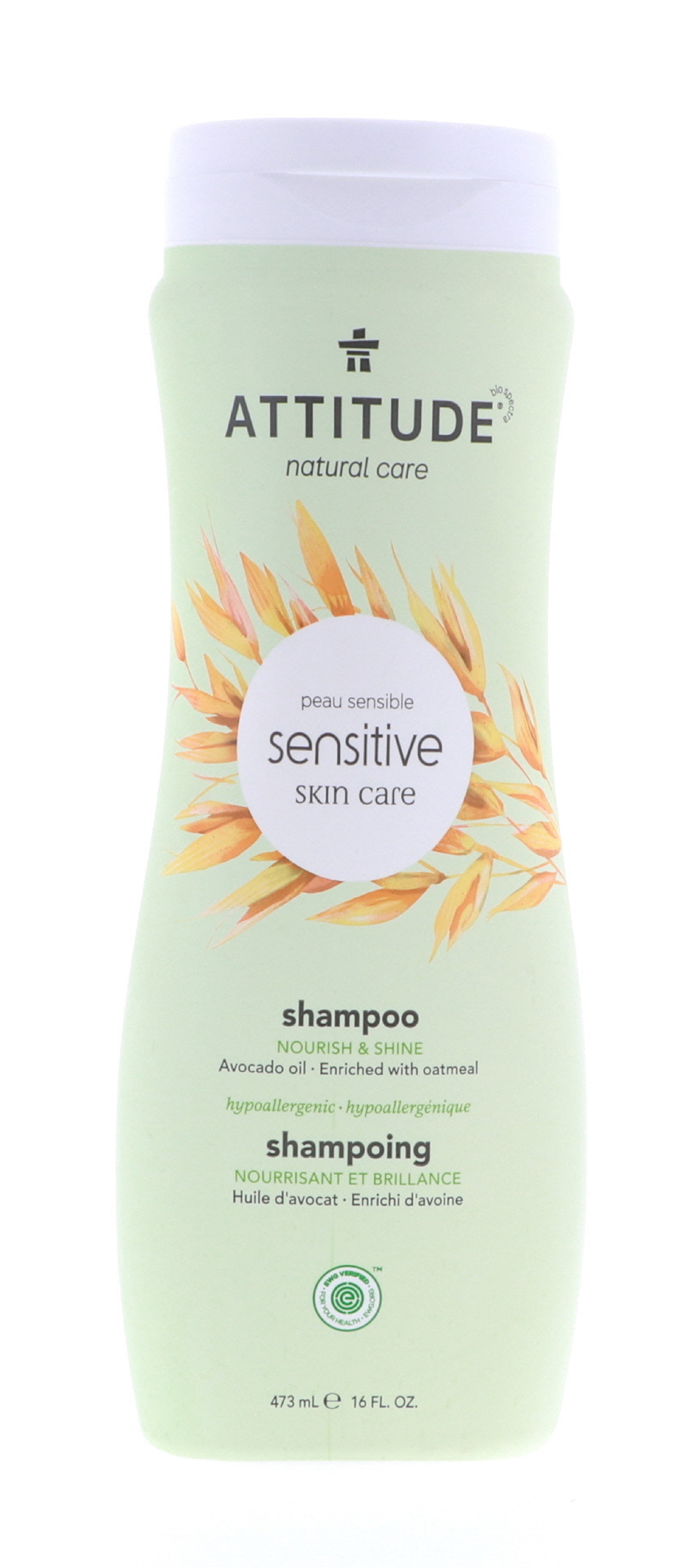 Attitude Nourish & Shine Shampoo, Avocado Oil, 16 oz 3 Pack - Walmart.com