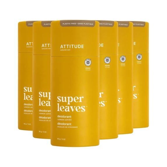 Attitude Plastic-Free Deodorant, Ewg Verified, Aluminum Free, Plant And ...