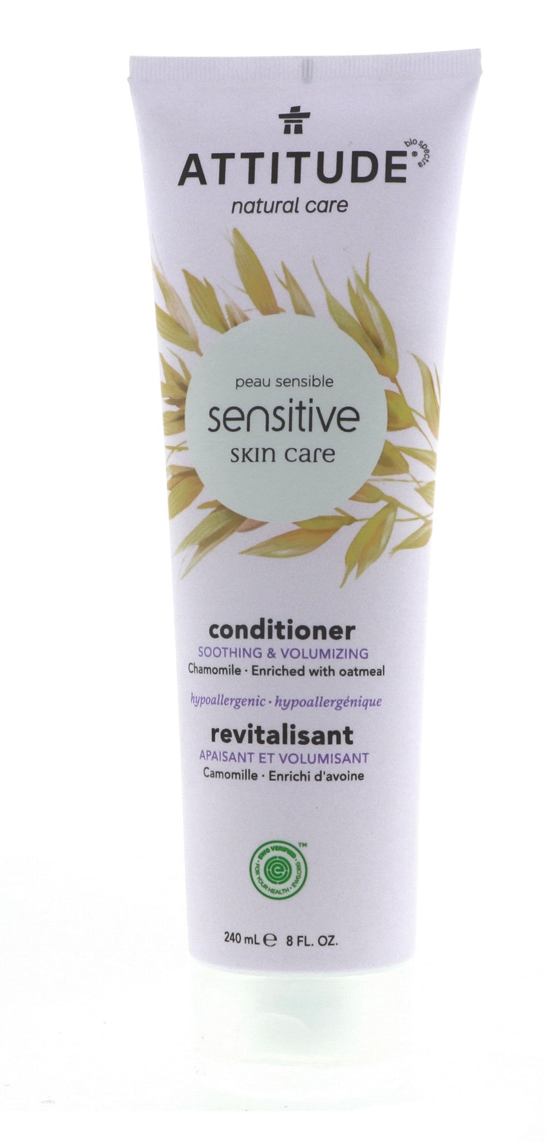 Attitude Oatmeal Sensitive Natural Volume & Shine Conditioner - 8 oz ...