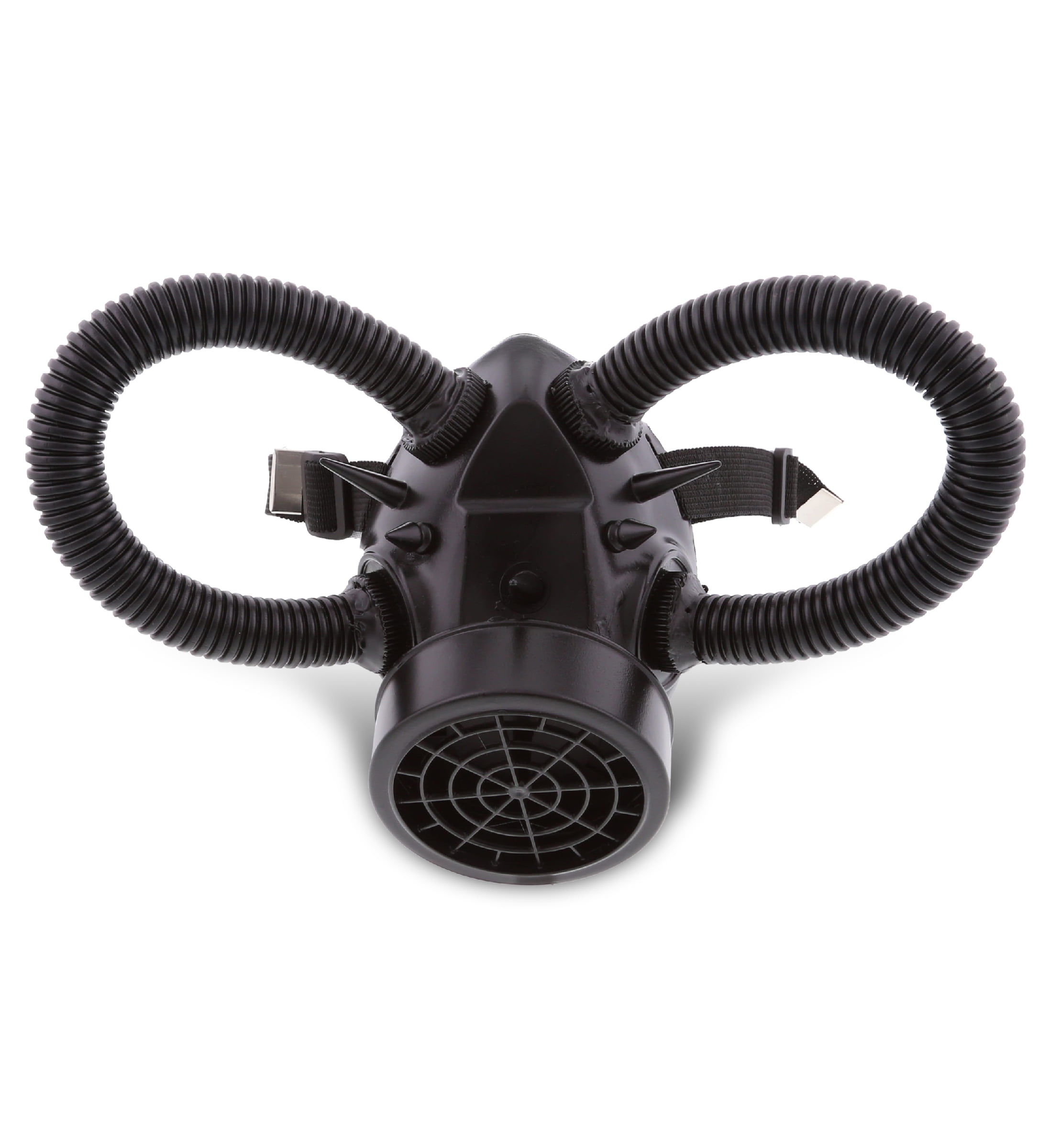 Attitude Studio Black Gas Mask - Steampunk Mask with Respirator for Men and Women, Gas Mask ...