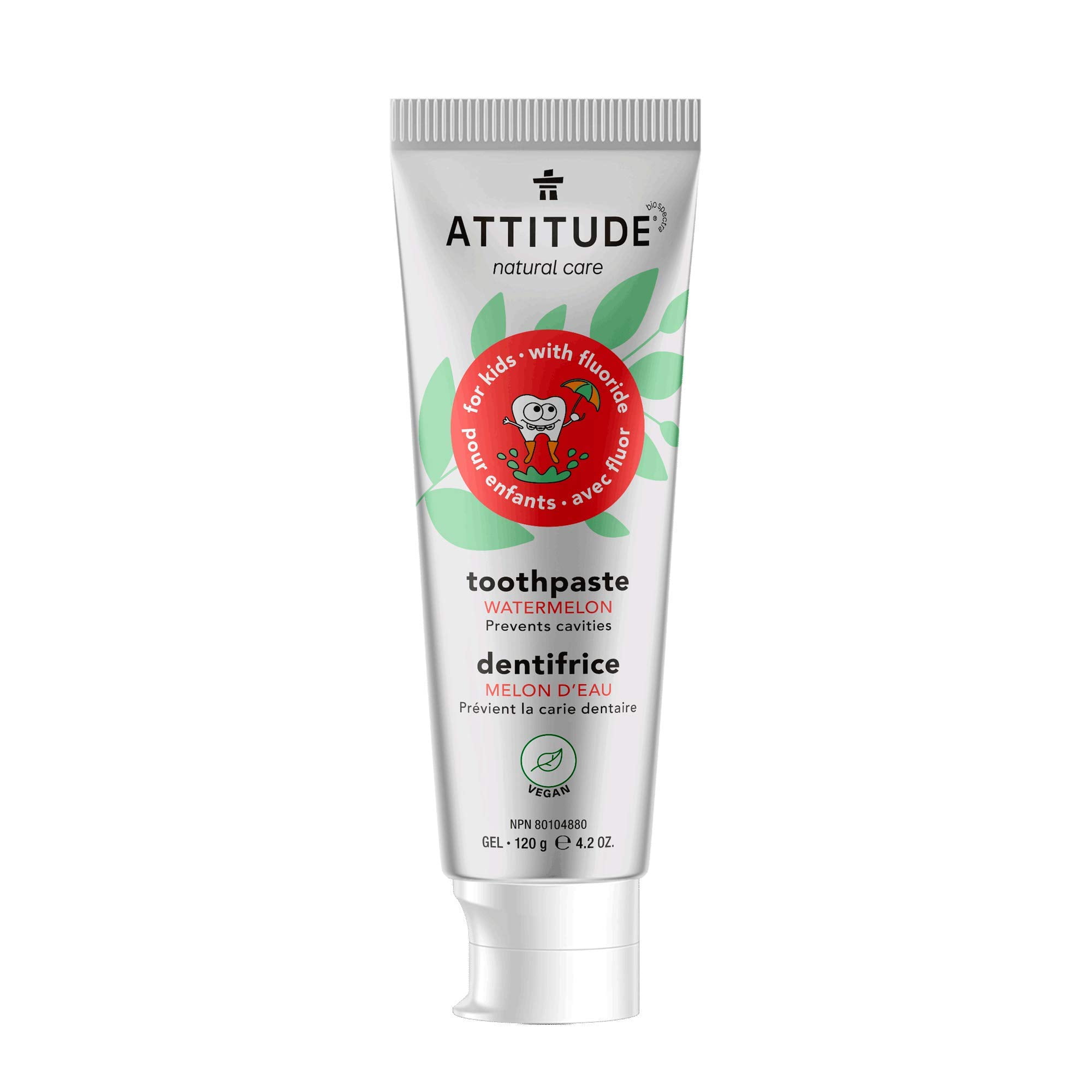 Attitude Toothpaste With Fluoride, Prevents Tooth Decay And Cavities ...