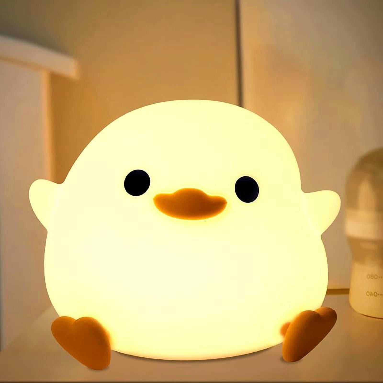 Attivolife Cute Bunny Nursery Light, Rabbit Squishy Silicone Touch ...