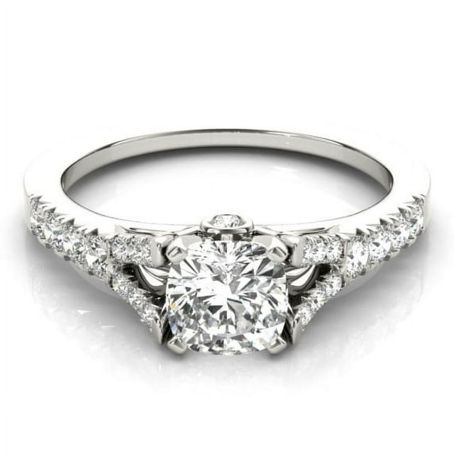 Atto Jewel 1.7 Ct Excellent Cushion Cut Hidden Diamond Rings - Split ...