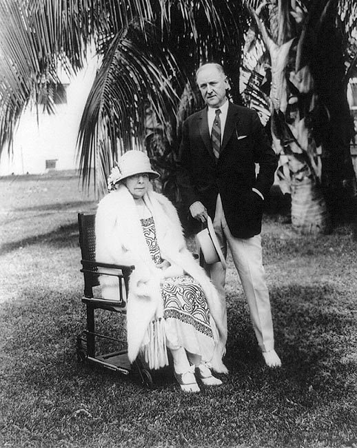 Attorney General Harry M. Daugherty & Wife - 12x18 Inch Laminated ...