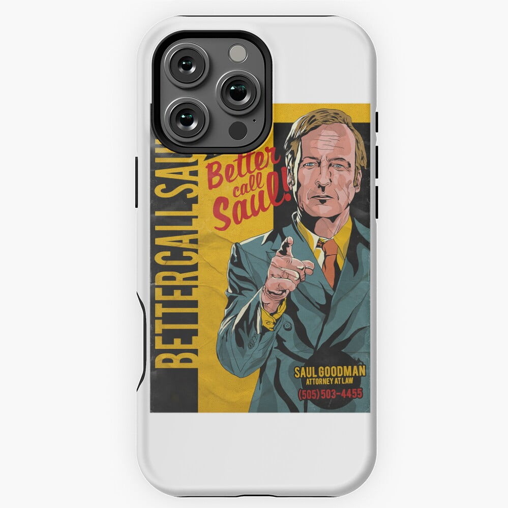 Attorney at Law Saul Goodman Better Call Phone Case for iPhone 16 15 14 ...