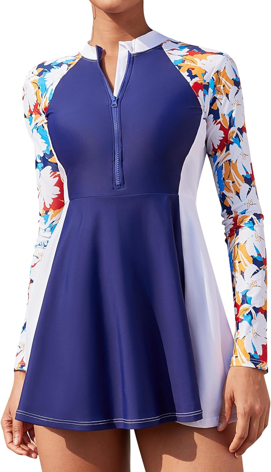 Attraco Beautiful Modest 2 Piece Swimsuits for Women Swim Dress with ...