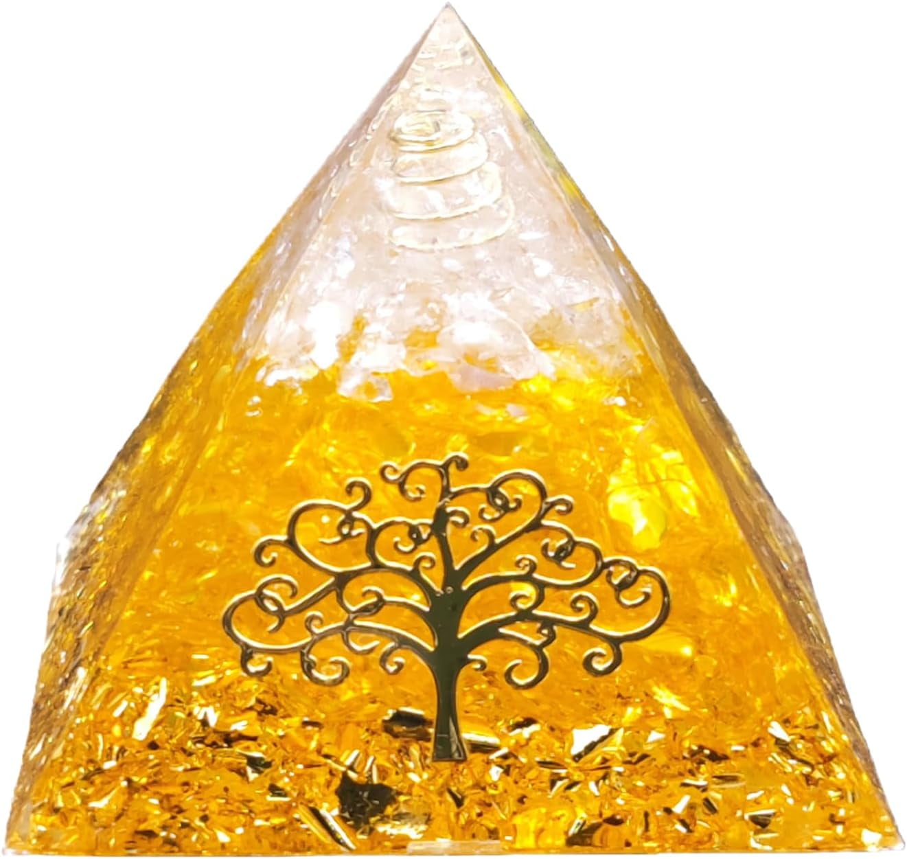 Attract Wealth & Good Fortune Elegant Crystal Pyramid, A Talisman for ...