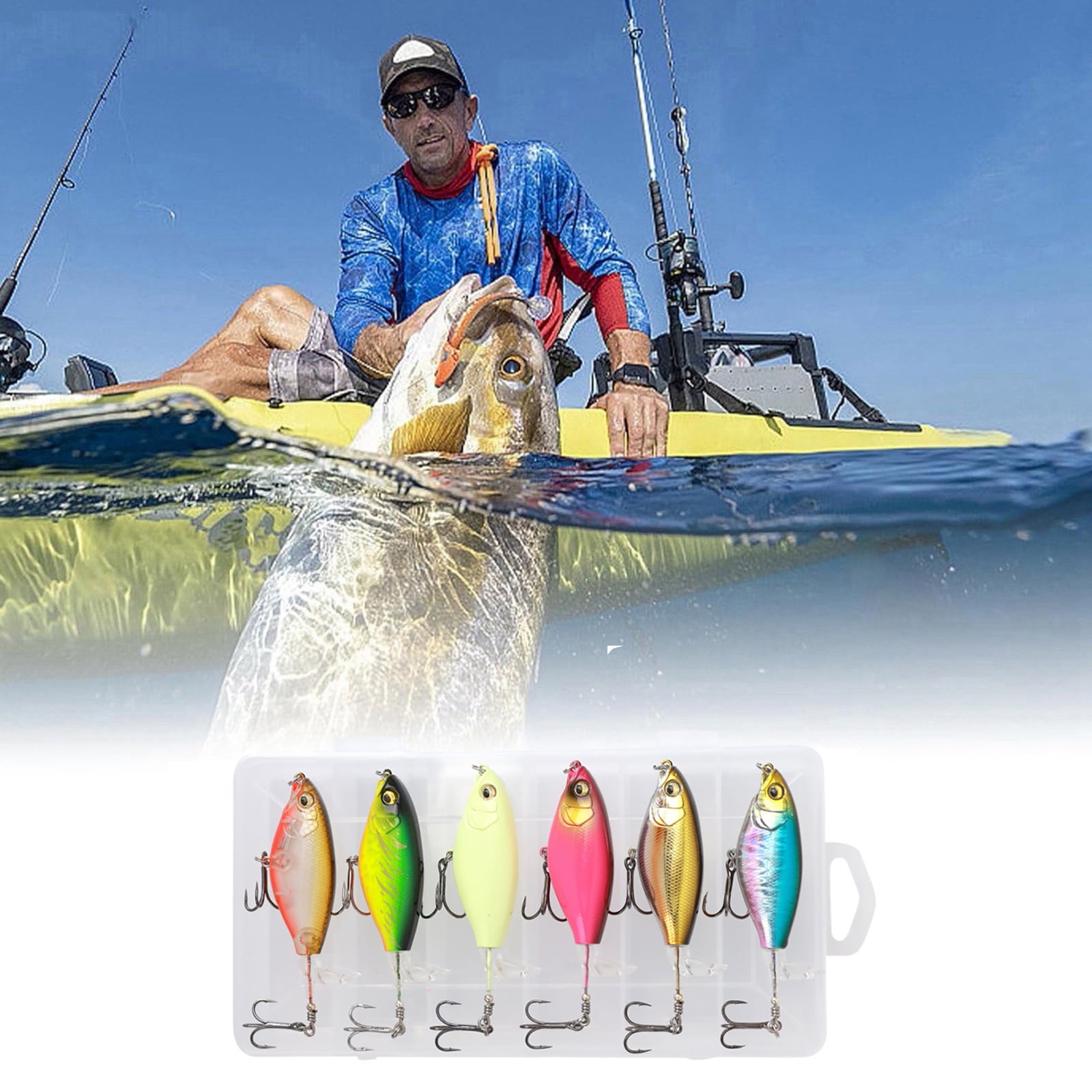 & Attractants - Discover Fish With 3D Eyes Ideal For Freshwater And Saltwater Adventures For ...