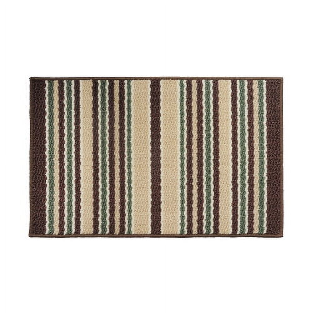 Attraction Design Home Brown/Green Area Rug - Walmart.com