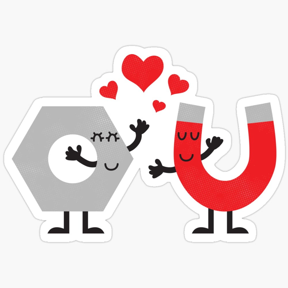 Attraction Sticker Phone Decal Water Bottle Stickers Car Decals, Laptop ...