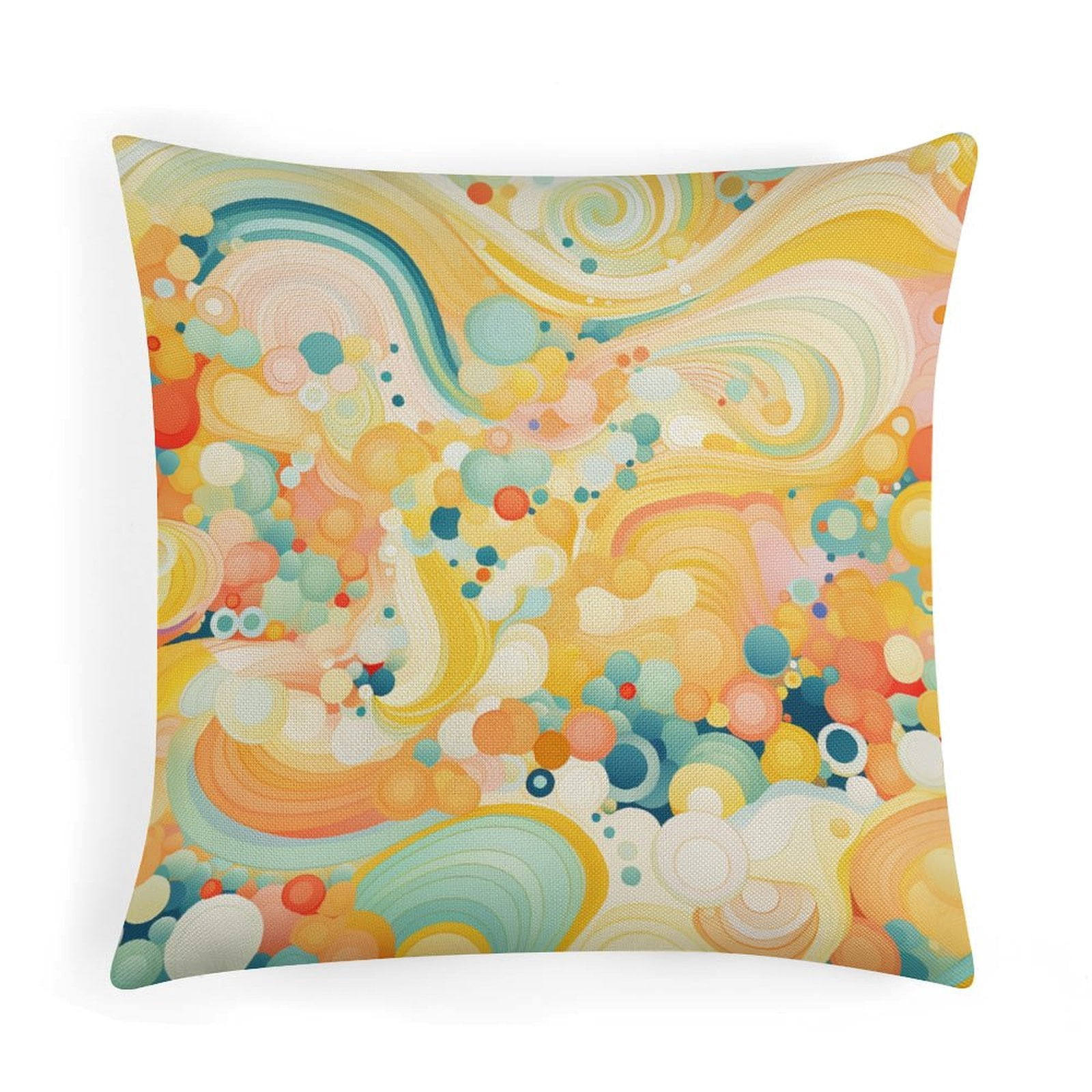Attractive Bright And Colorful Abstract Pattern Cushion Covers 16"x16 ...