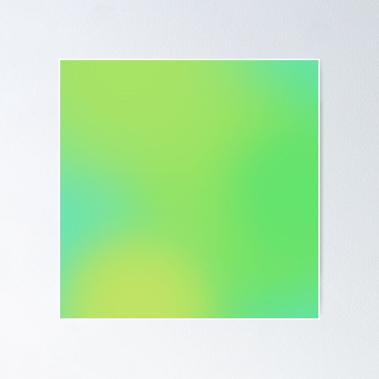 Attractive Color Fading Gradient Palette Blended Tone Mix UNFRAMED ...