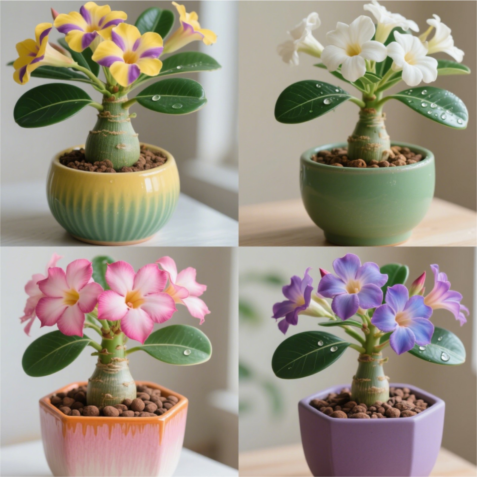 Attractive Desert Rose Planting Bulbs,Perennial Herbs,Garden,Ornamental ...
