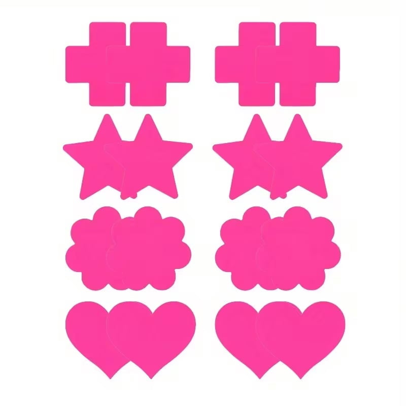 Attractive Pink Nipple Stickers Stylish Decorative Breast Pasties for ...