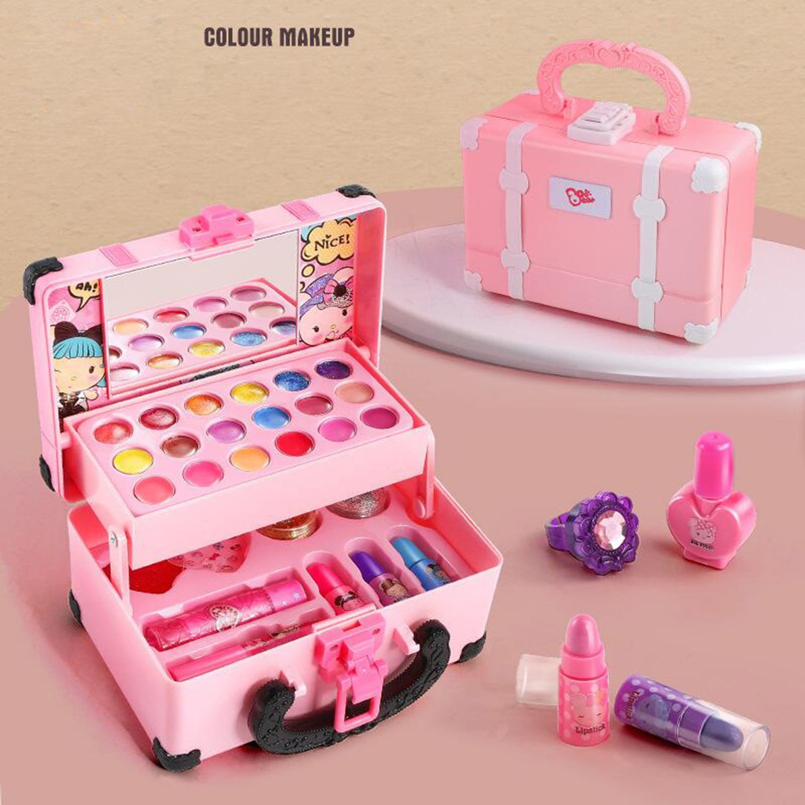 Attractive Realistic Cosmetics Toy Set: High Simulated Edible Coloring ...