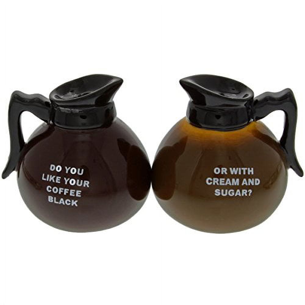 Attractives Magnetic Ceramic Salt Pepper Shakers Coffee Pots (multi ...