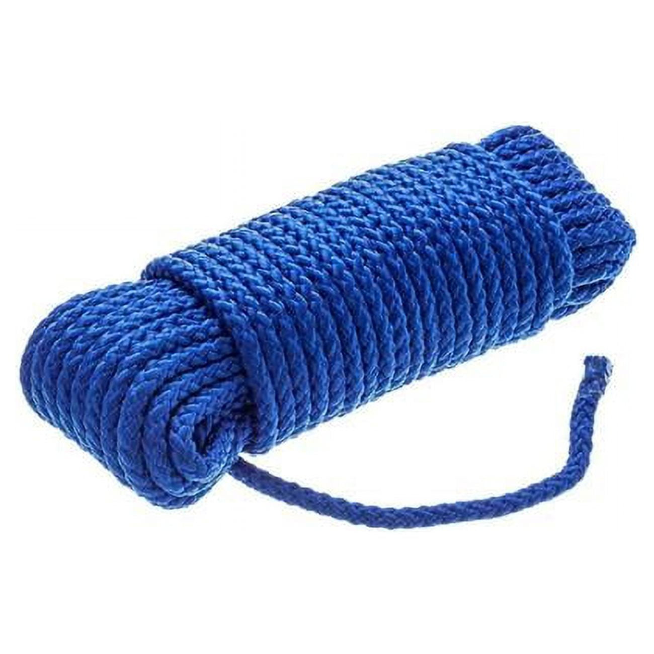 Attwood 11713-2 Utility Rope Blue Nylon 5/16"x50' - Walmart.com