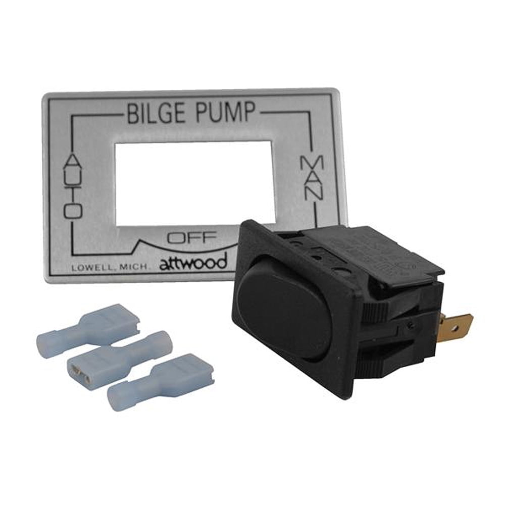Attwood 3-Way Auto/Off/Manual Bilge Pump Switch | Bundle of 2 - Walmart.com