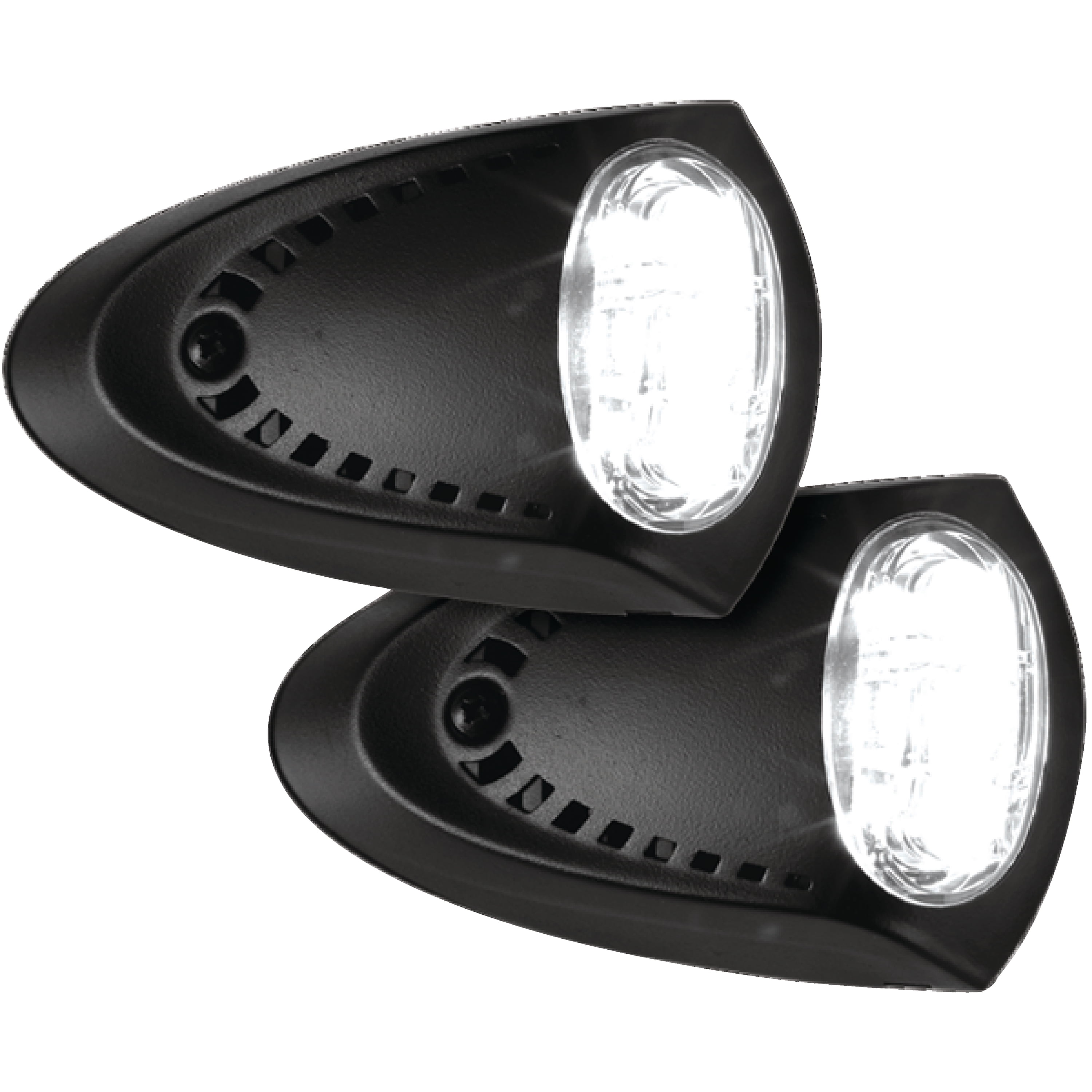 Attwood 6523BK7 Black LED Docking Lights - 1 Pair - Walmart.com