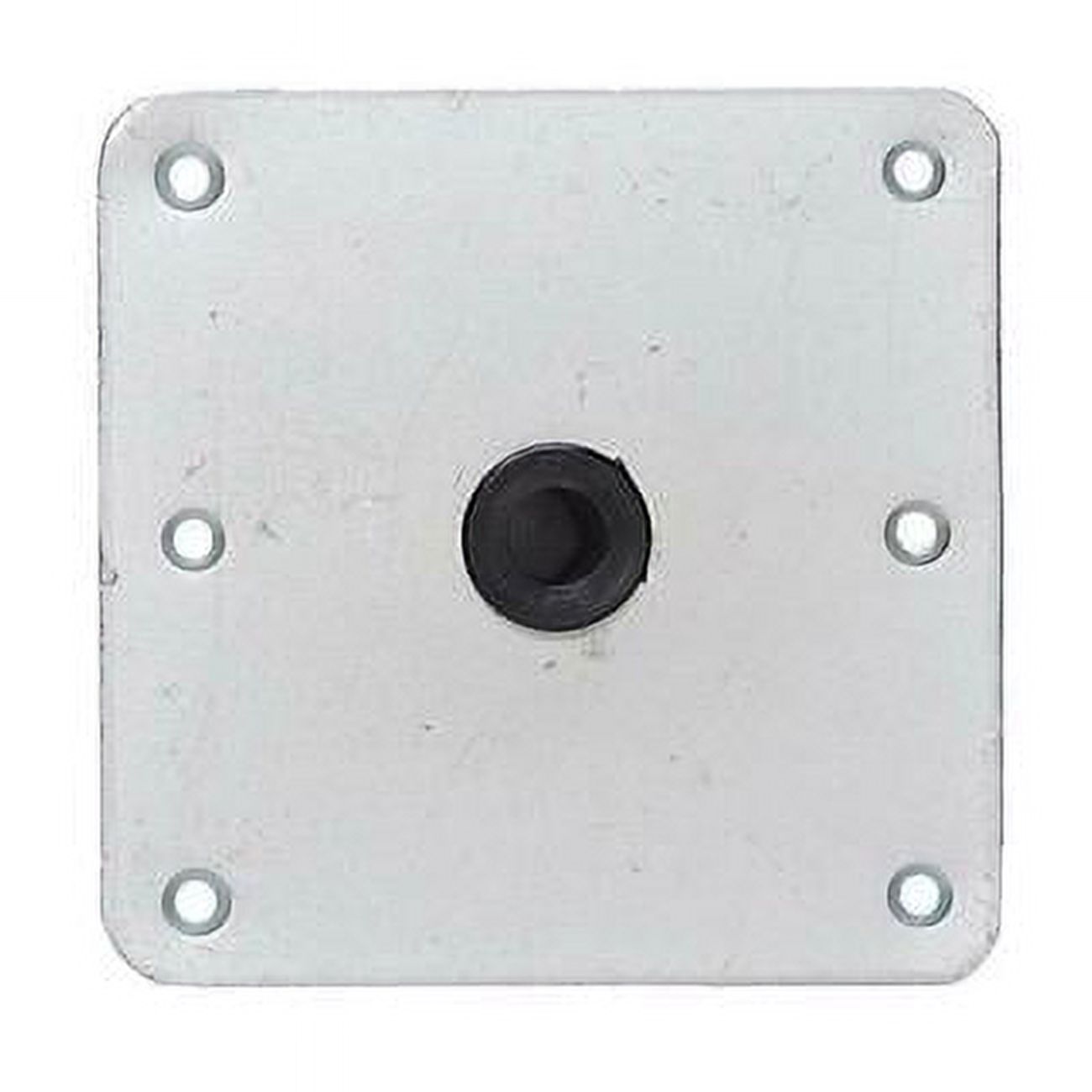 Attwood 67729T 7 x 7 in. Stainless Steel Zinc Plate Threaded Seat Base ...