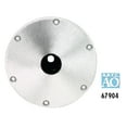 Attwood 67904 Snap-Lock 1.77" Base Plate - 9" Round Aluminum - Walmart.com
