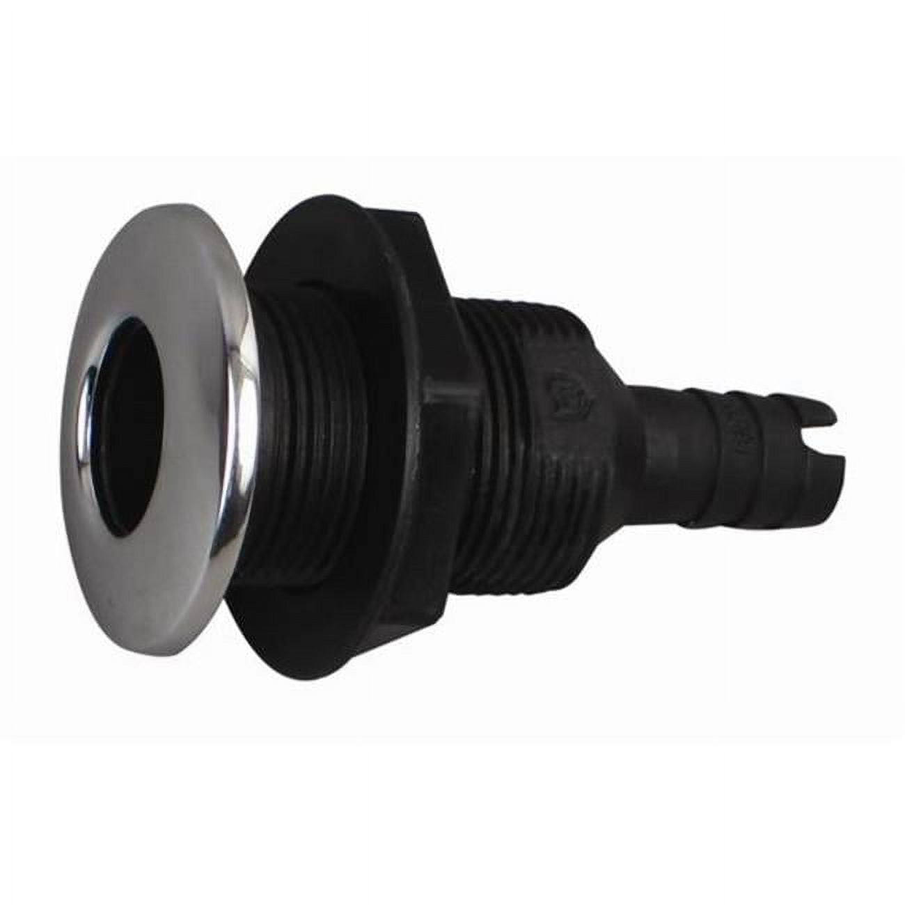 Attwood 685551 0.625 in. Plastic Stainless Steel Composite Thru-Hull ...