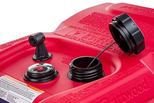 Attwood 8806LPG2S Portable Marine Boat Fuel Tank, EPA-Certified - 6 ...