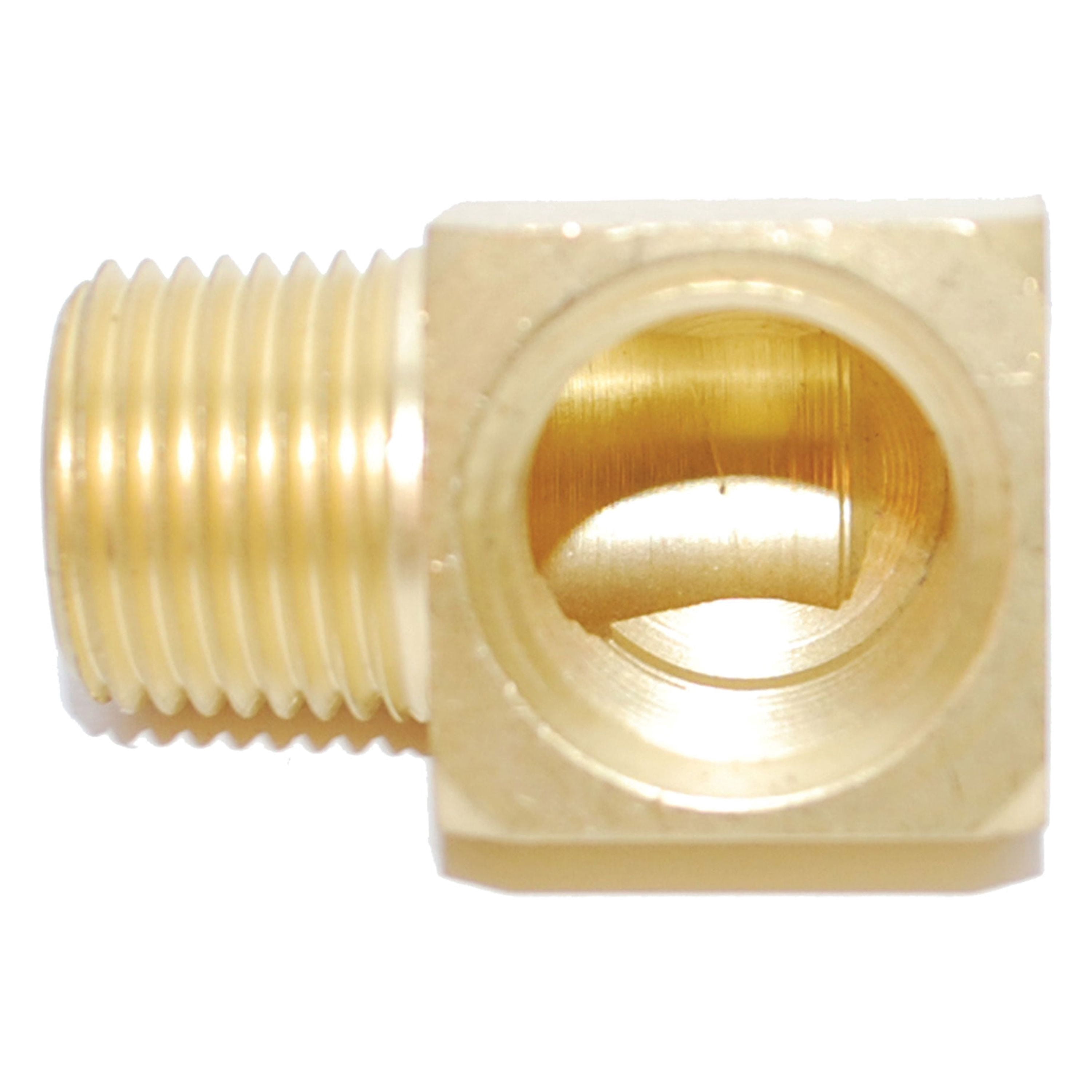 Attwood 88FE100-6 Universal Fuel Tank Fitting - 90° Elbow, 3/8" NPT x 3 ...