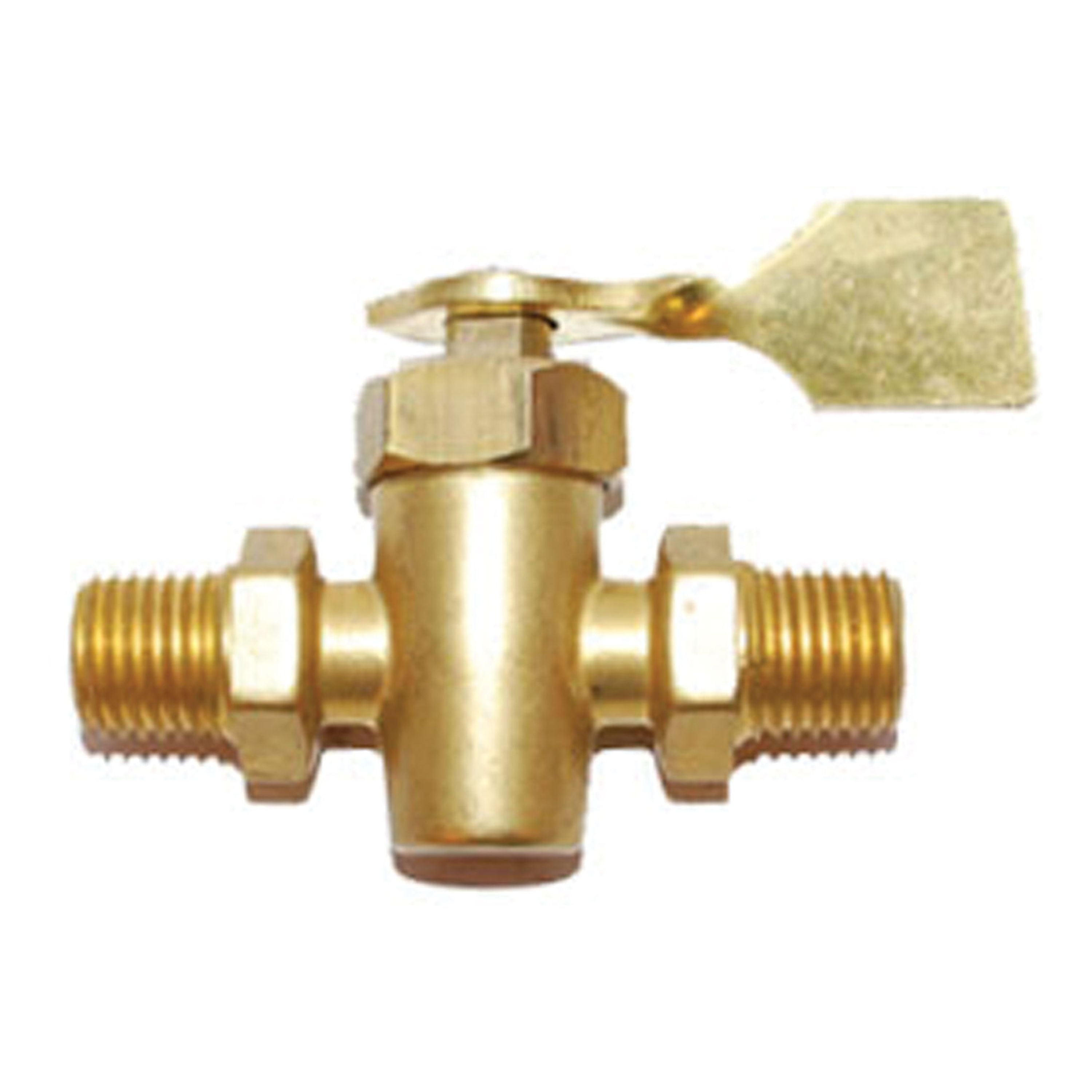 Attwood 88FV201-6 Fuel Shut-Off Valve - 1/4" NPT x 1/4" NPT, Brass ...