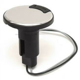 Perko 1048P00DP Chrome-Plated 2-Pin Plug-In Light Base with 5° Rake - 3 ...
