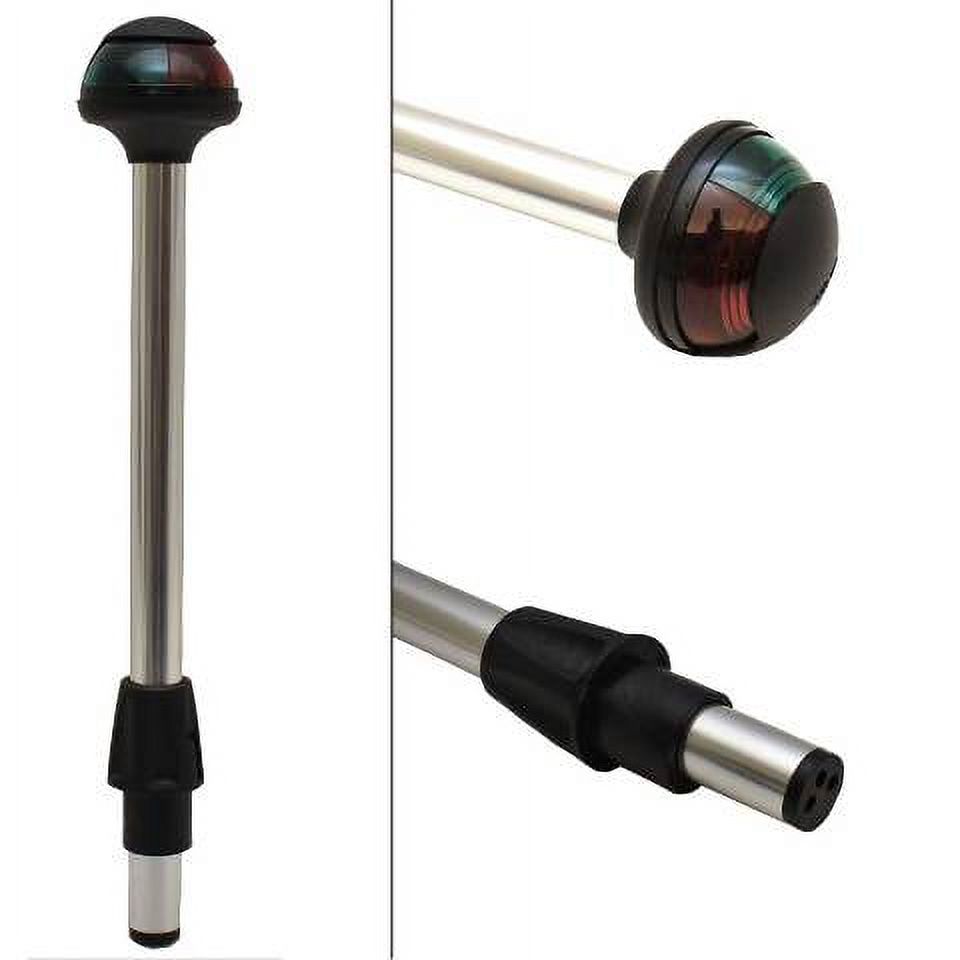Attwood Bi-Color Straight Pole Light, 10" - Walmart.com