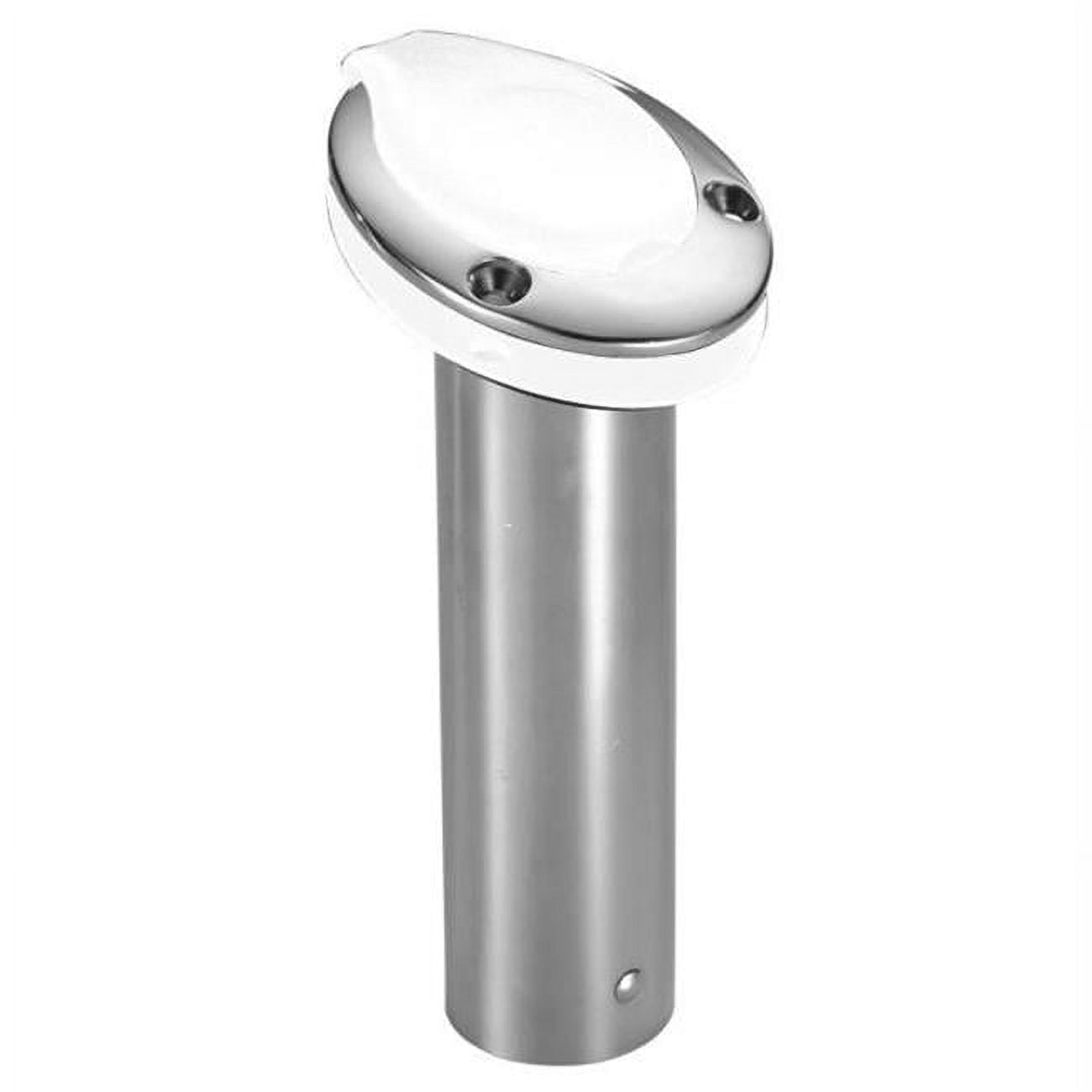 Attwood Flush Mount Close-End Rod Holder, Stainless Steel, 0-Degree ...