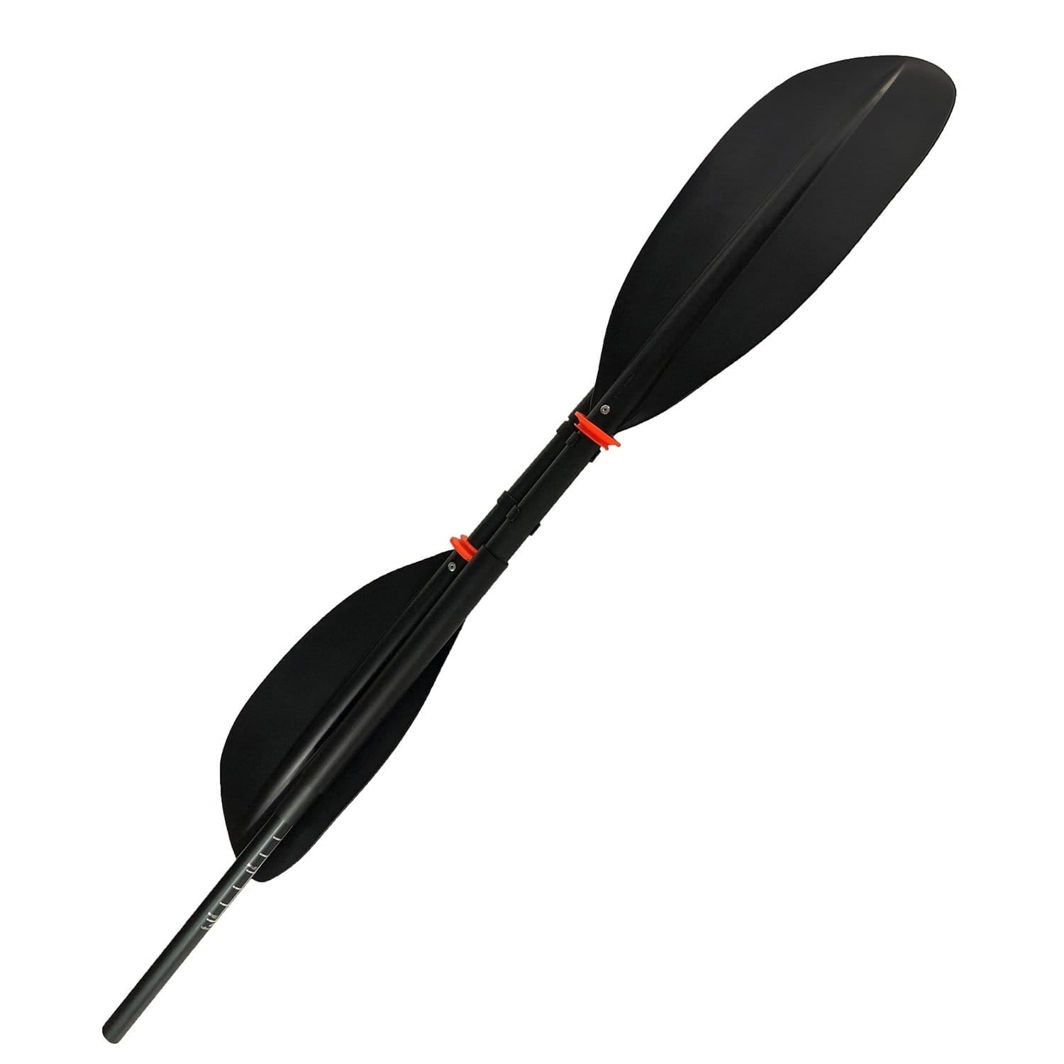 Attwood Kayak Paddle, Asymmetrical, Adjustable 7\' to 7.5\', Black ...