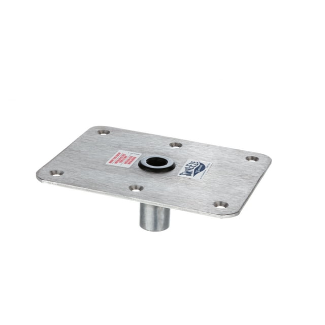 Attwood Lock-N-Pin Base Plate, 7" x 7" - Walmart.com