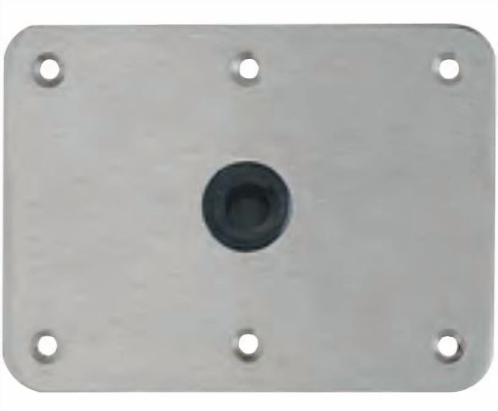 Attwood Lock-N-Pin Base Plate, 7" x 7" - Walmart.com