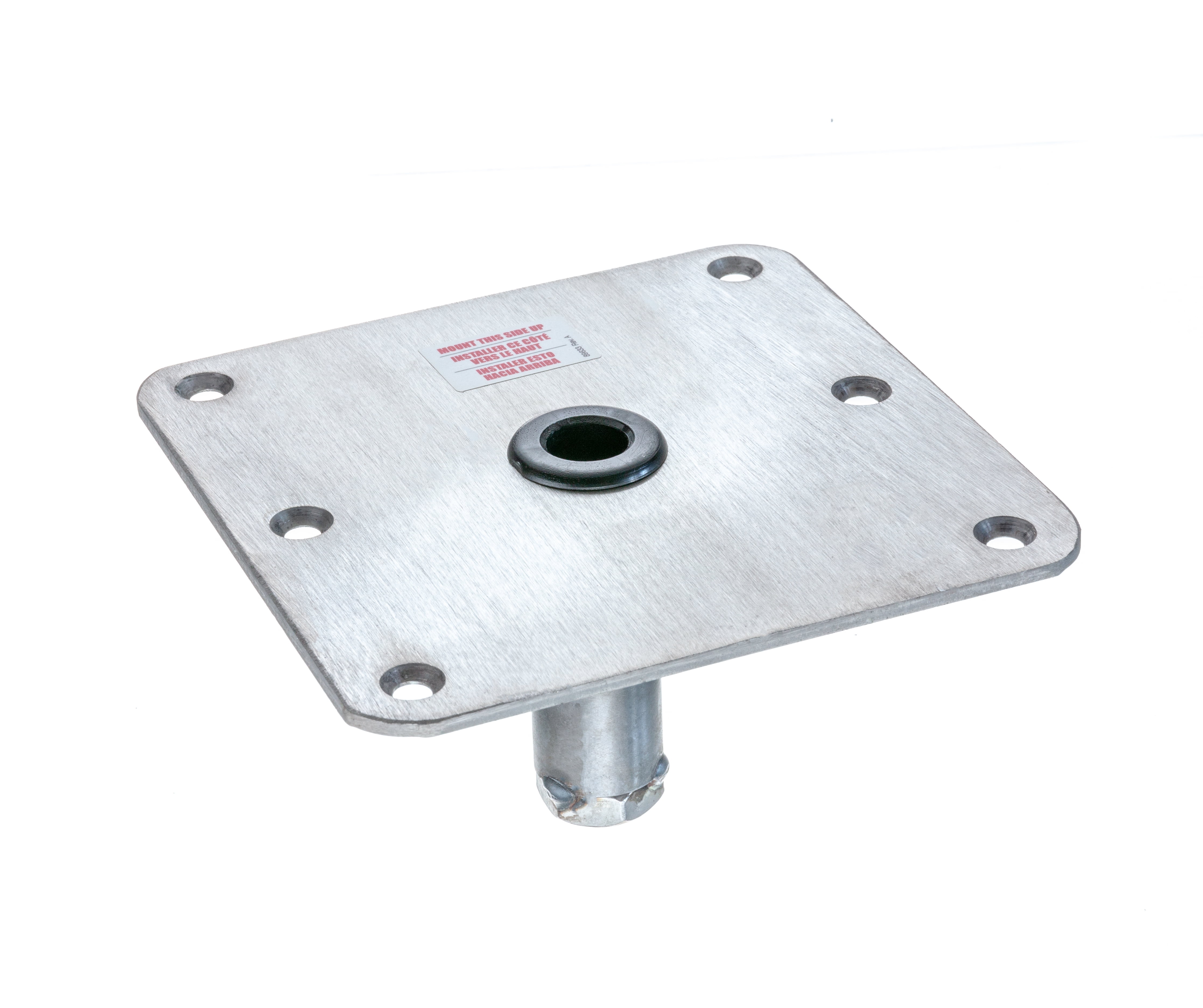 Attwood Lock-N-Pin Base Plate, 7" x 7" - Walmart.com