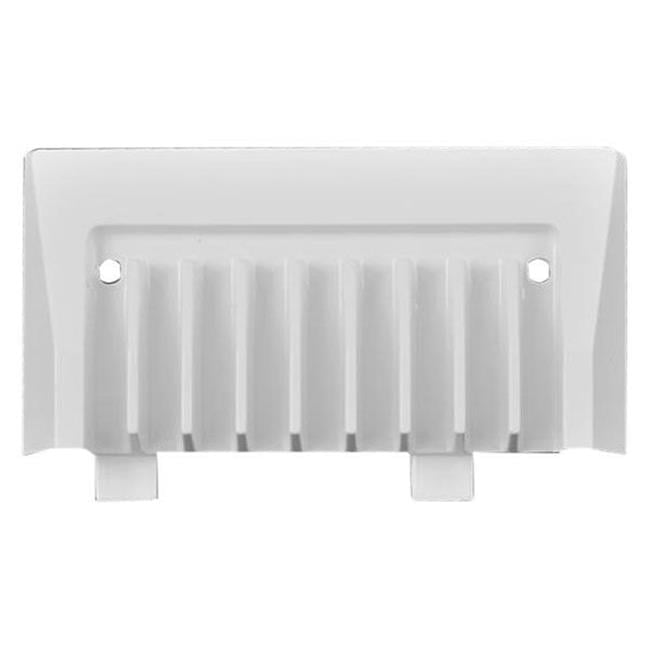 Attwood Marine 1439F1 2.5 in. White End Section Louver - Walmart.com