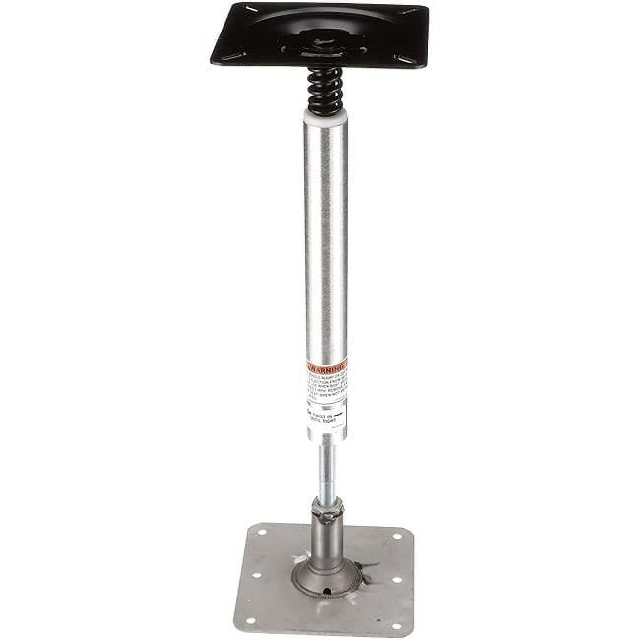 Attwood Marine 7 x 7 in. Stainless Steel Base Plate Threaded with 13 in ...
